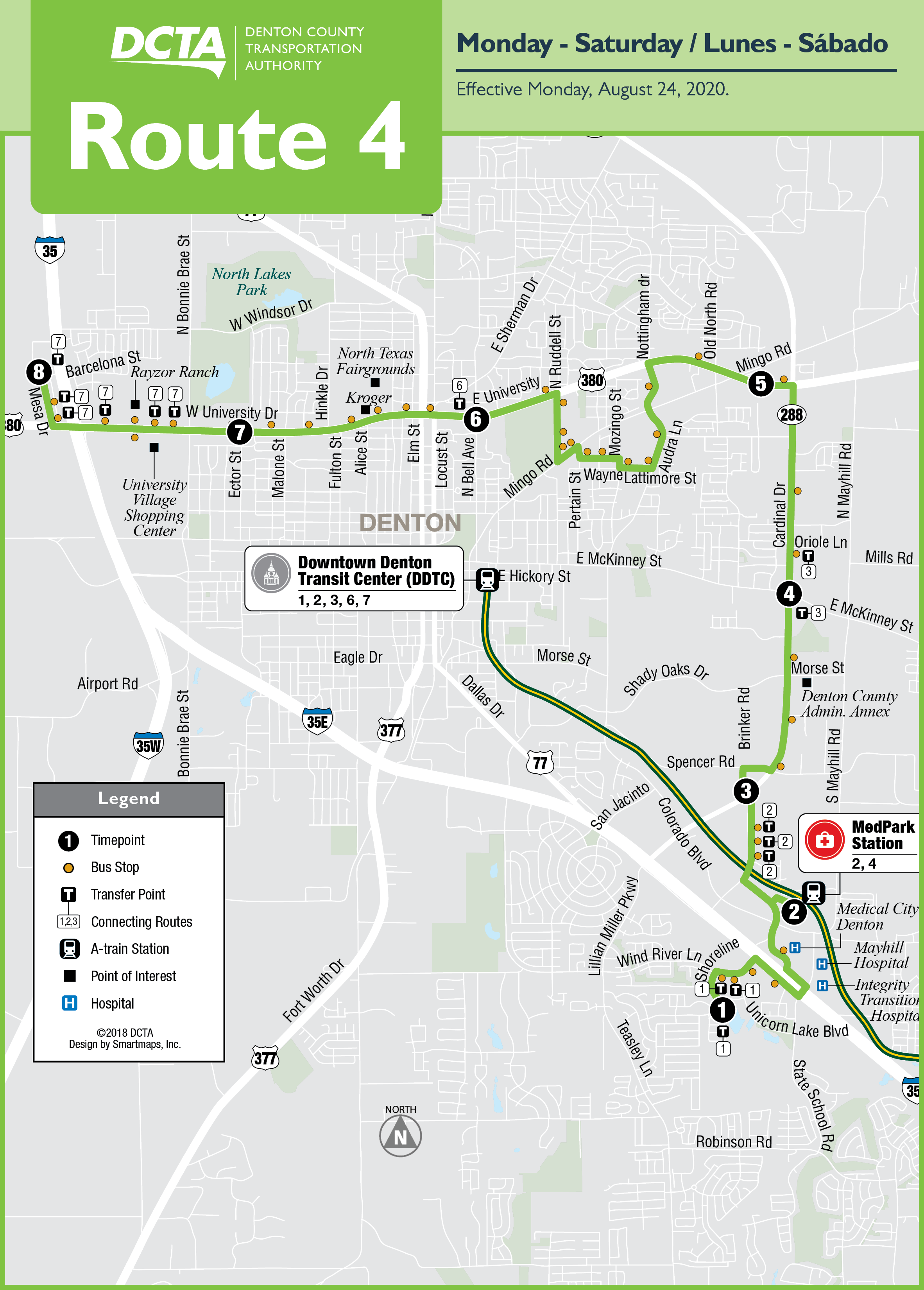 Denton Connect Route 4 | DCTA